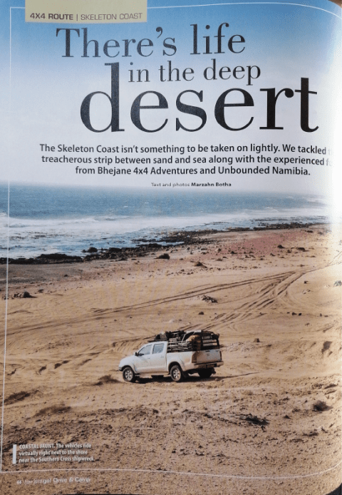 Skeleton Coast Go Drive & Go - Unbounded Namibia Safaris & tours