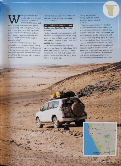 Skeleton Coast Go Drive & Go - Unbounded Namibia Safaris & tours